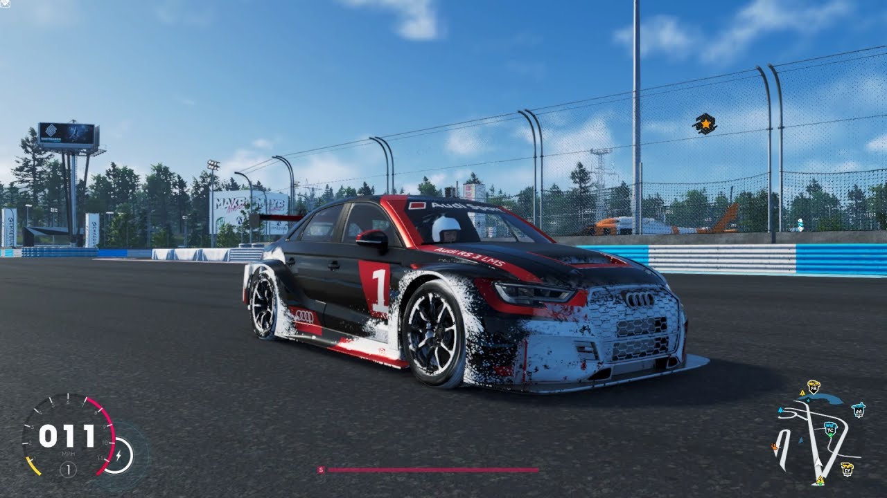 THE CREW 2 - AUDI RS3 LMS | JERSEY CHAEBUNG CUP - YouTube