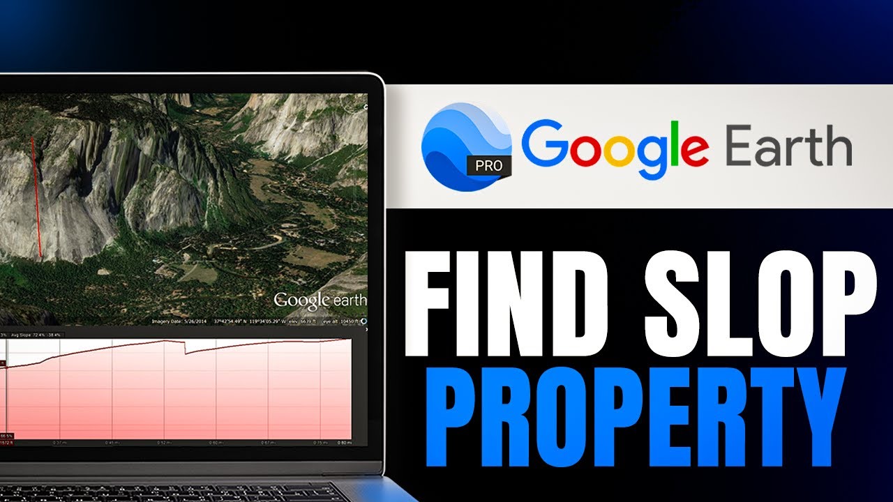 How to Find The Slope of a Property Using Google Earth Pro - YouTube