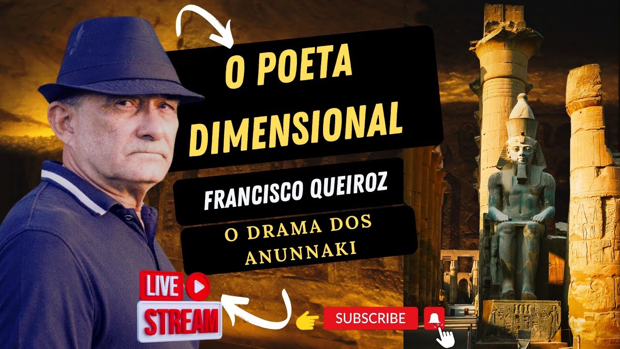 LIVE: O POETA DIMENSIONAL E GEORGE CORDEIRO OS CORDEIS DOS ANUNNAKI ...