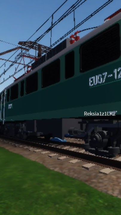 Przelot EU07 z TLK z mega RP1 przez stacje Zaręby Kościelne #Roblox - YouTube