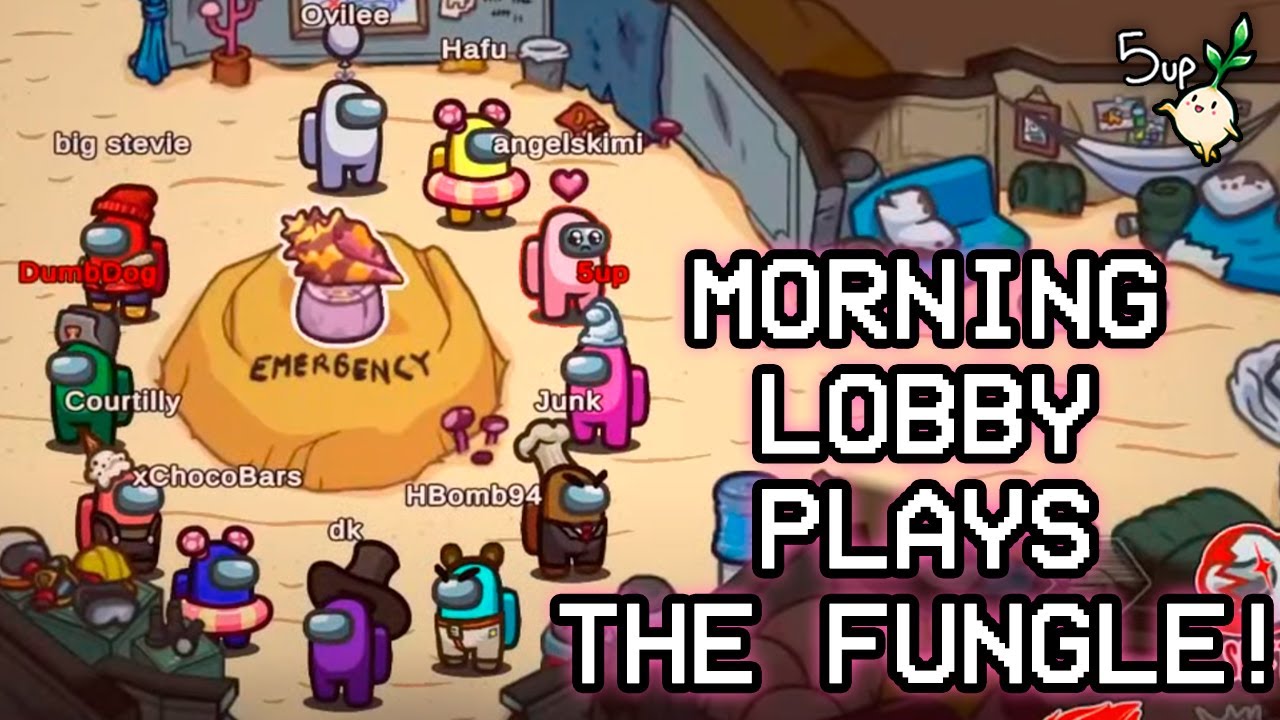 Morning Lobby plays THE FUNGLE! - Among Us [FULL VOD] - YouTube