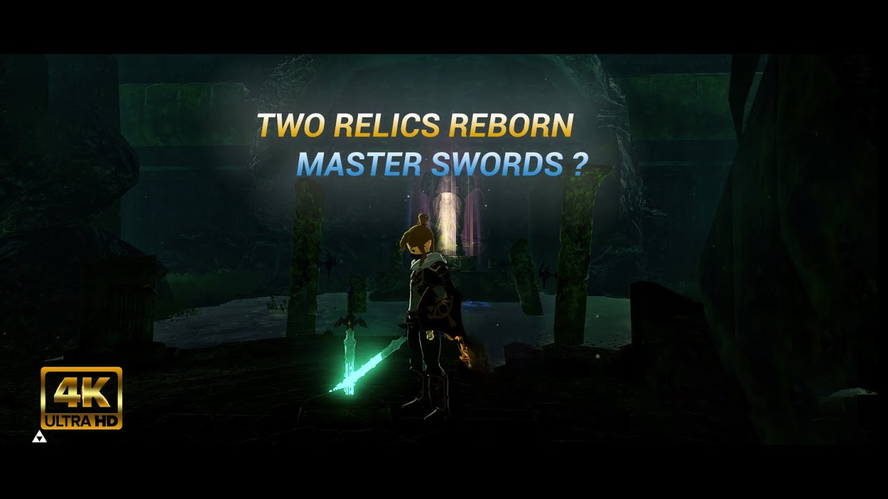 Glitch Double Relics Reborn TOTK Master Swords - Zelda : Breath Of The ...