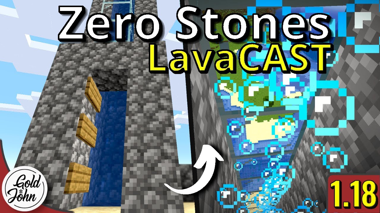 Easy Bubble Column Water Elevator - Minecraft 1.18 - YouTube