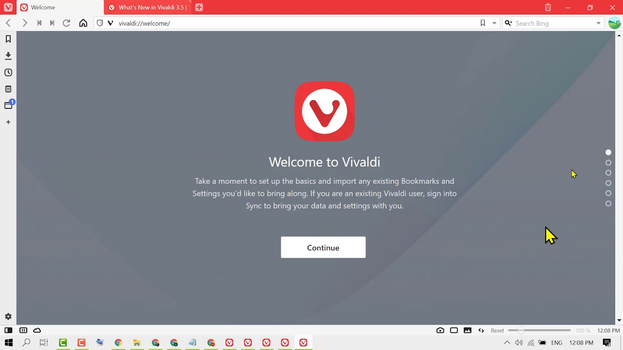 how to add User profile in vivaldi browser - YouTube