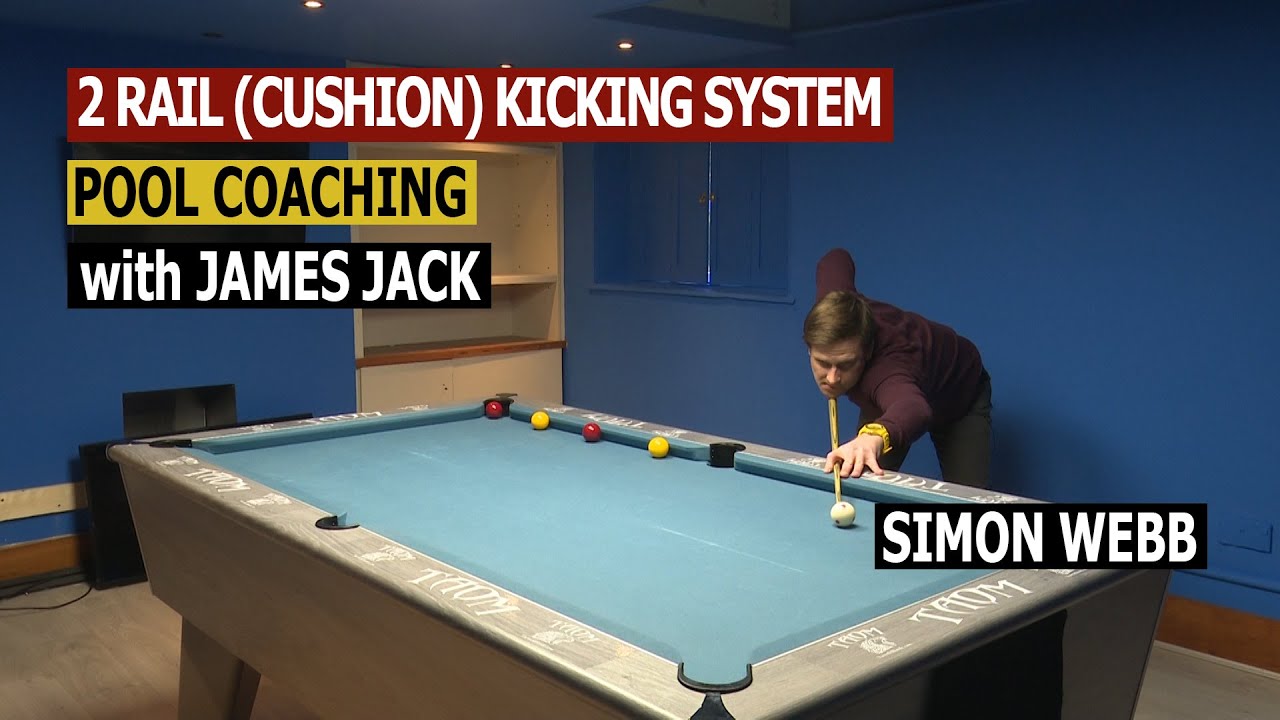 2 Rail (Cushion) Kicking System | Pool Coaching - YouTube