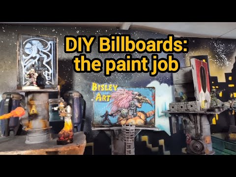 DIY Billboards: the paint job - YouTube