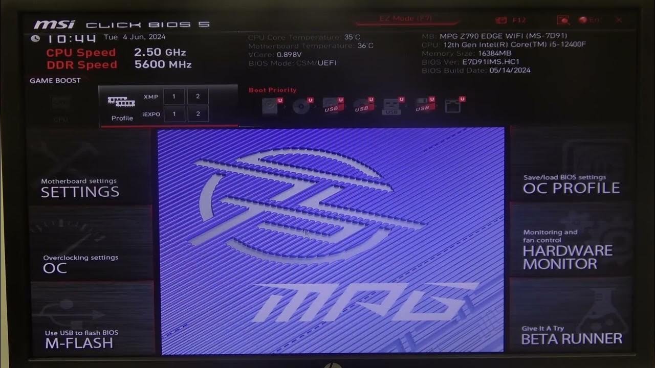 How To Enable & Disable MSI Driver Utility Installer In MSI MPG Series ...