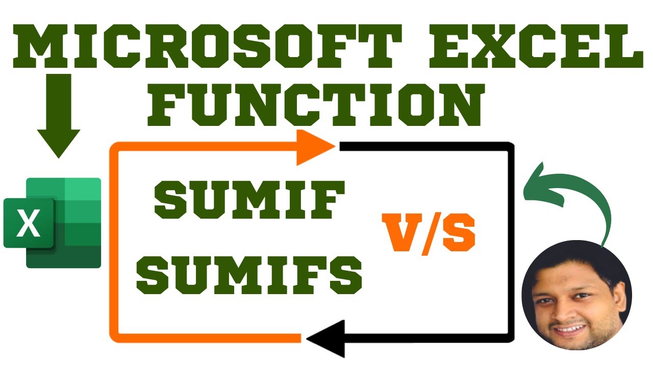 Sumif Vs Sumifs Sumif Function And Sumifs Function In Excel Excel Tutorial