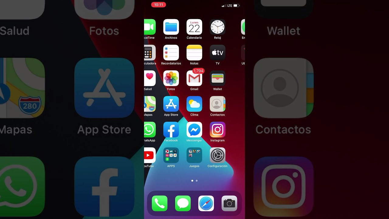 iOS 14 en funcionamiento misma interfaz - YouTube