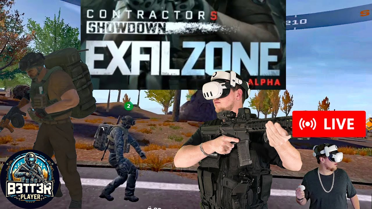 🔴EXFIL Zone - Contractors Showdown VR Meta PCVR 🔥Saturday Raids💀💀💀🔥🔥🔥 ...