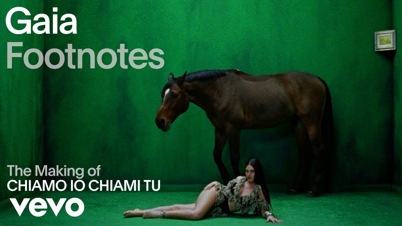 Gaia - The Making Of 'CHIAMO IO CHIAMI TU' | Vevo Footnotes - YouTube