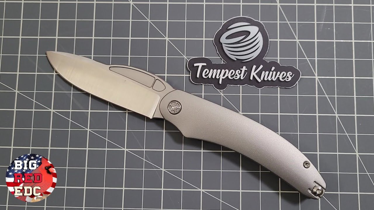 Tempest Knives Mach51 Prototype l Unboxing l First Impressions l ...