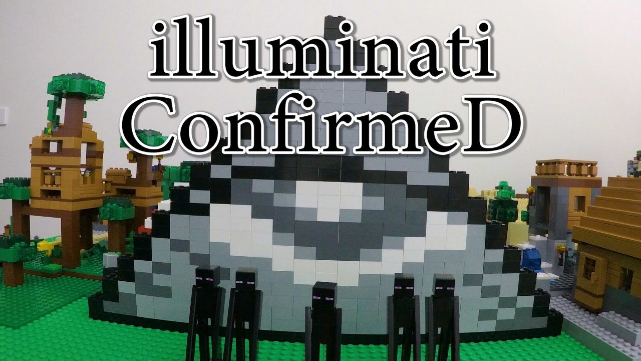 LEGO Minecraft Illuminati Confirmed - LEGO Minecraft Stop Motion - YouTube