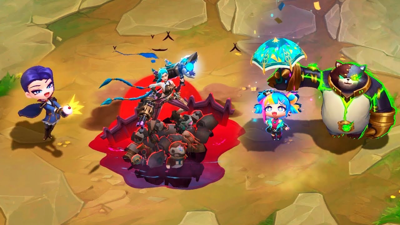NEW Little Legends - Arcane Prestige Annie, Vi, Cait, Ekko & Jinx ...