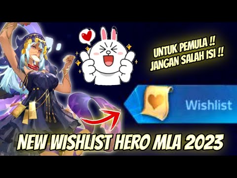 WISHLIST HERO MLA TERBARU UNTUK PEMULA Mobile Legends: Adventure - YouTube