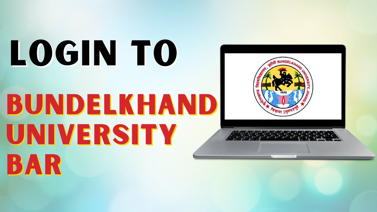 How to Login to Bundelkhand University Bar - YouTube