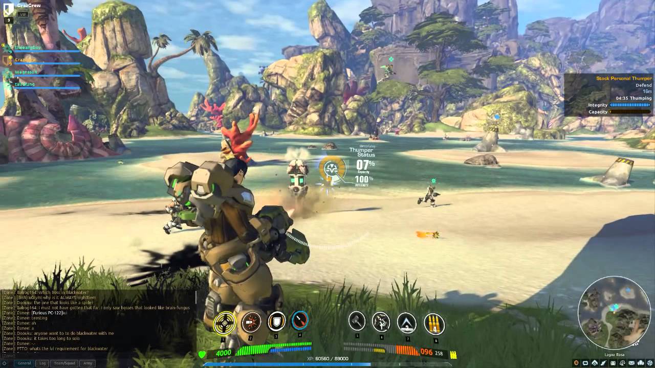 Firefall - Gameplay Thumping for dirt - YouTube