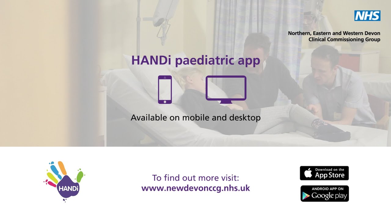 HANDi Paediatric app - Benefits to clinicians - YouTube
