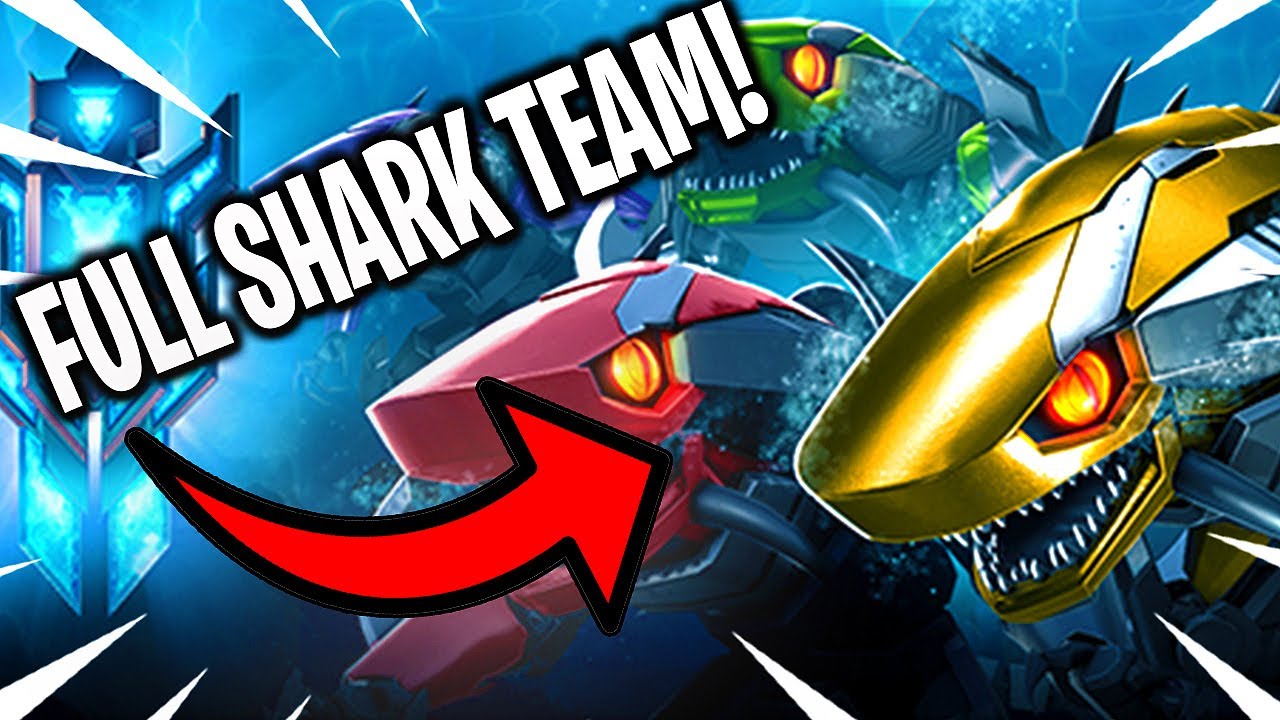 Using A Full Sharkticon Team! - Transformers: Forged To Fight - YouTube