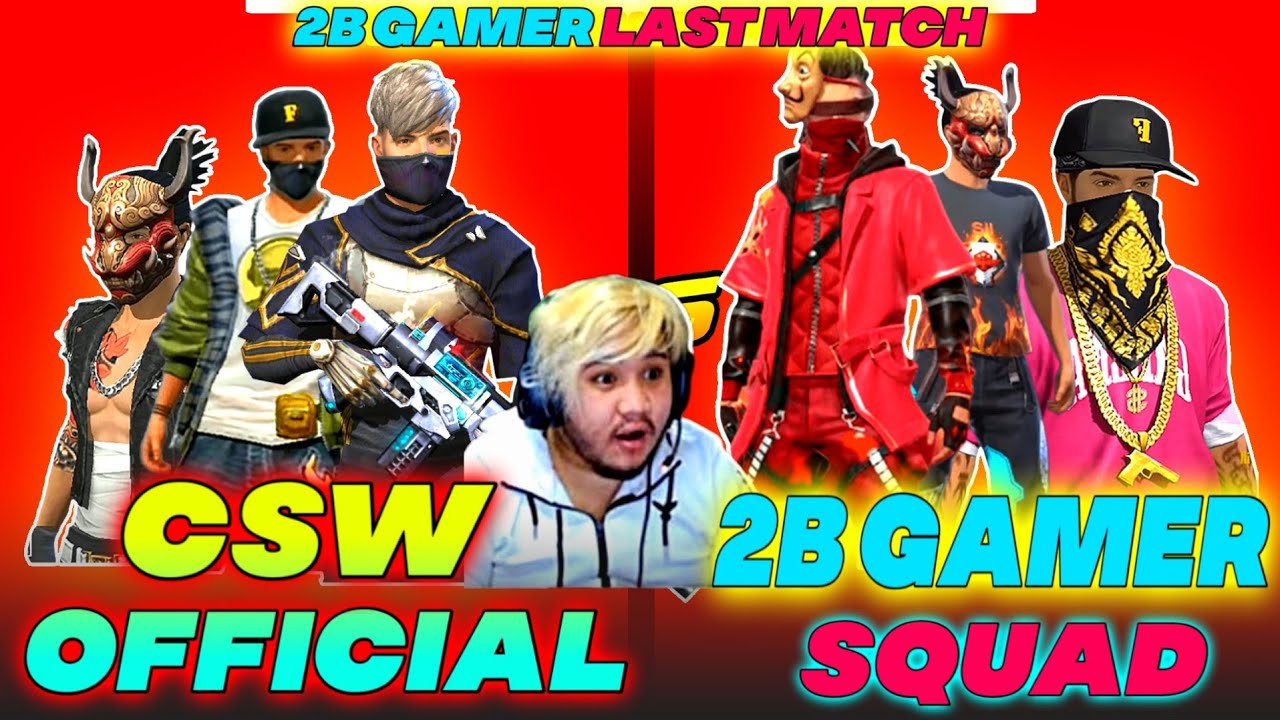 CSW OFFICIAL vs 2 B GAMER & MARSHAL 💥CSW OFFICIAL vs NXT ...