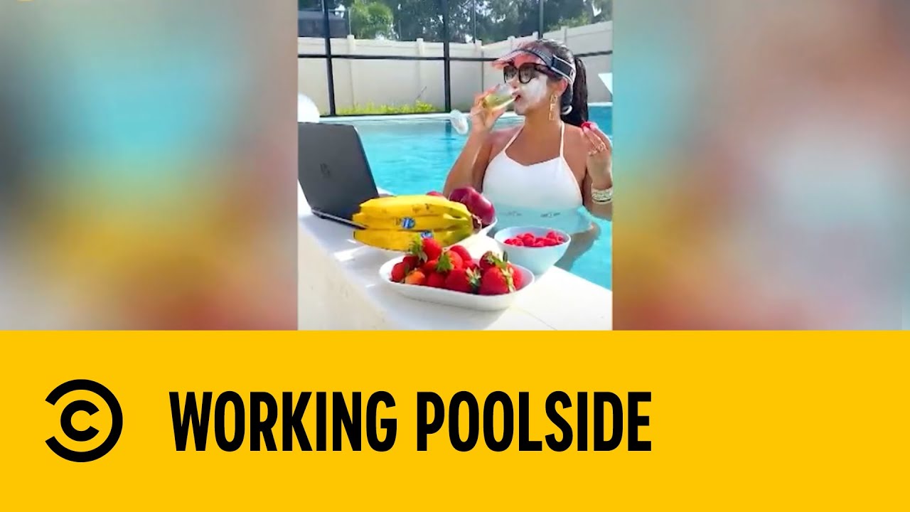 Working Poolside | The Greatest #AtHome Videos | Comedy Central Africa ...