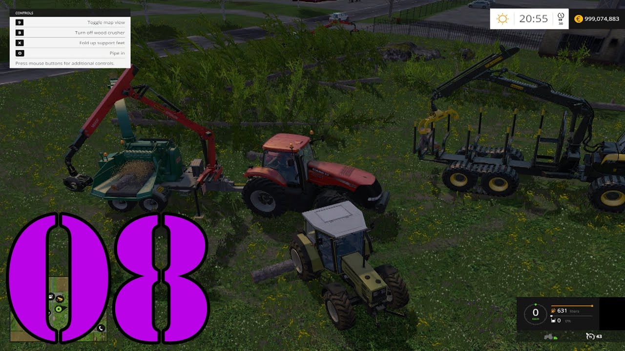 Farming Simulator 15 - Drvoseca! - ep. 08 (Srpski Gameplay) 2015 - YouTube