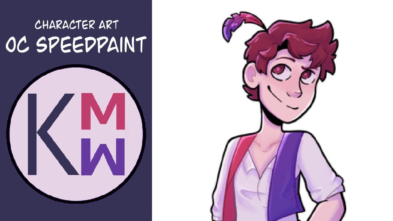 OC Speed Paint (Character Art) - YouTube