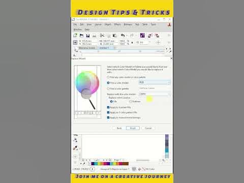 HOW TO CHANGE COLOR MODE IN CORELDRAW TUTORIAL #Coreldraw #shorts - YouTube