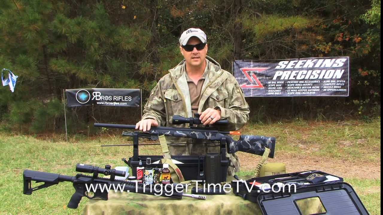 Jim Gilliland of Shadow 6 demostrate how to clean a precision rifle ...