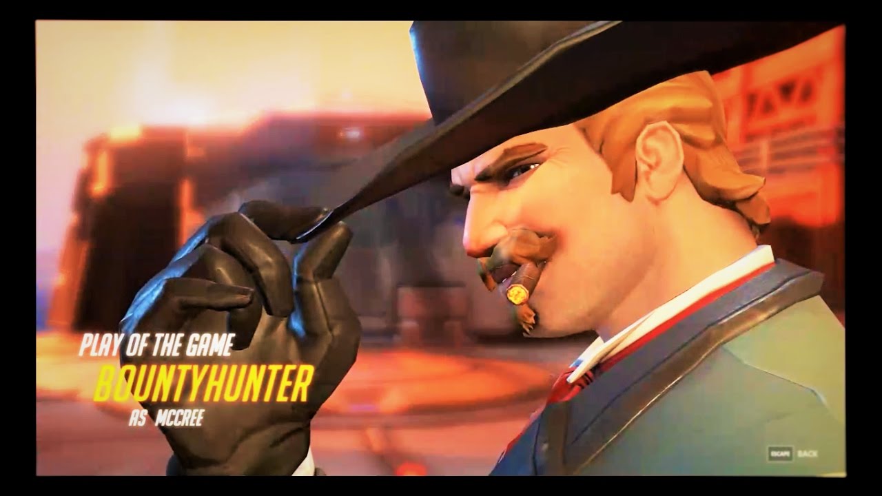 Overwatch - McCree Triple Kill + Taunt ;) - YouTube