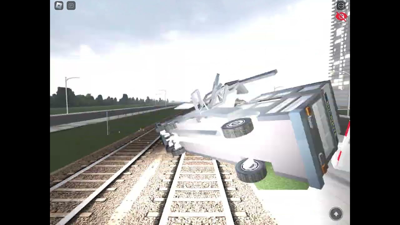 Train hits bus in Trevera City,AO - YouTube
