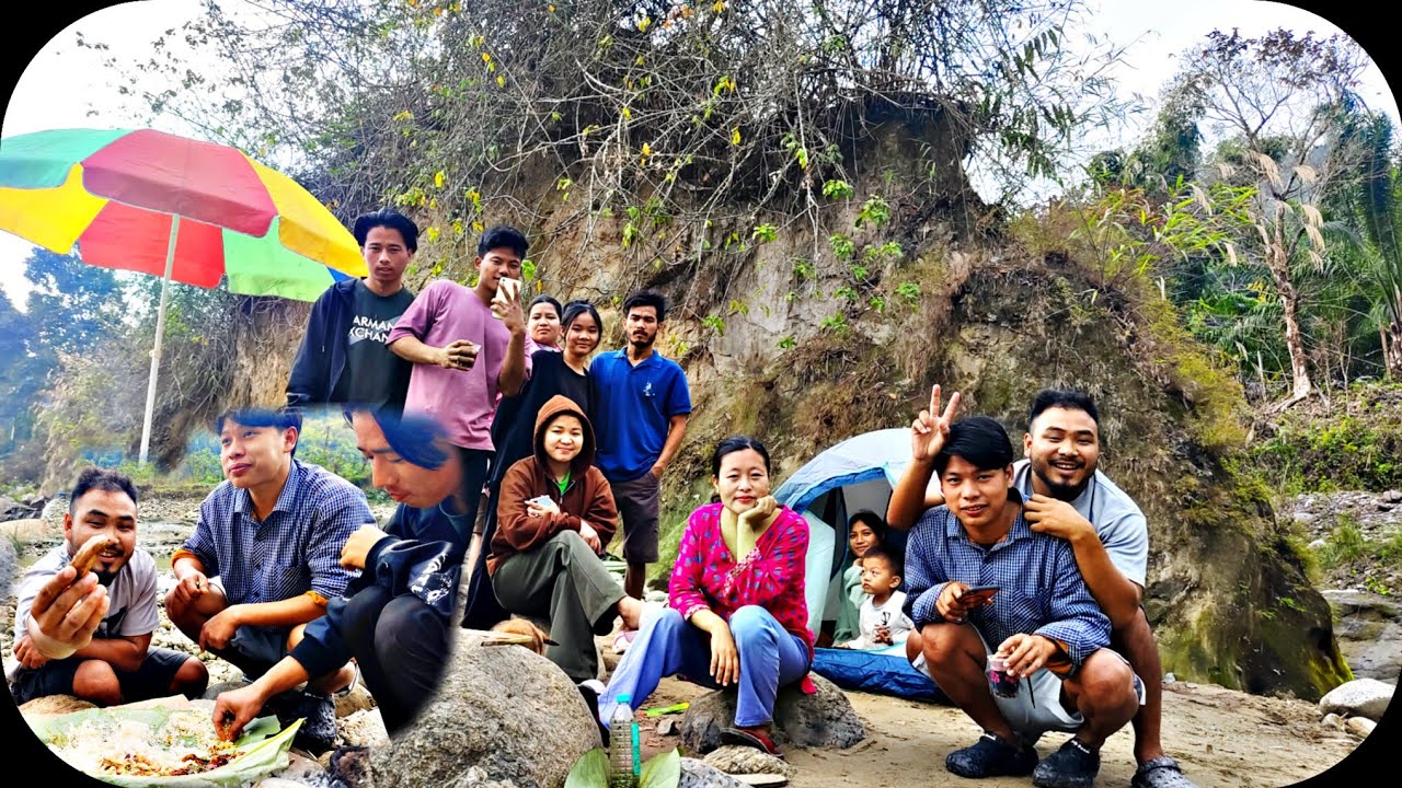 Picnic with family and friends || Pare River Arunachal Pradesh - YouTube