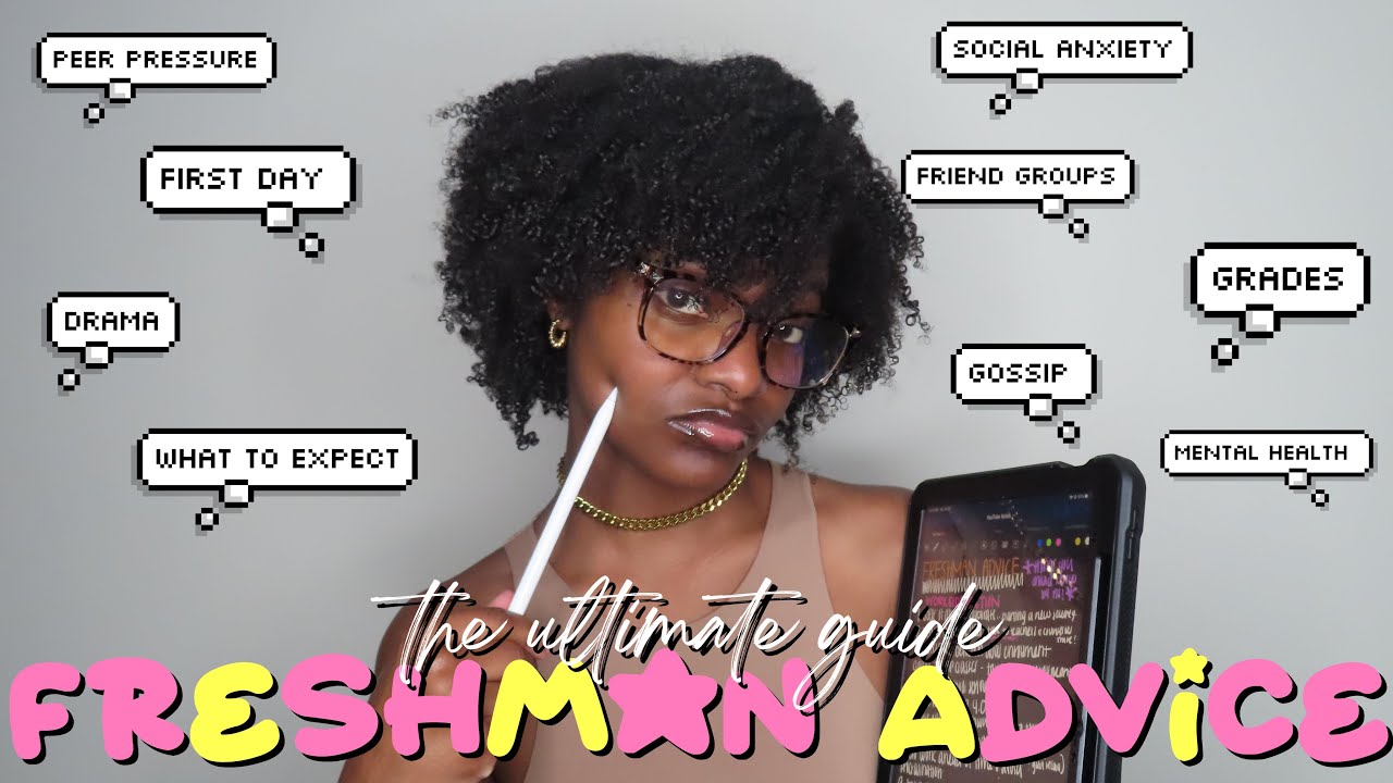 THE ULTIMATE HIGH SCHOOL ADVICE FOR A FRESHMAN (inside scoop) + *key to ...