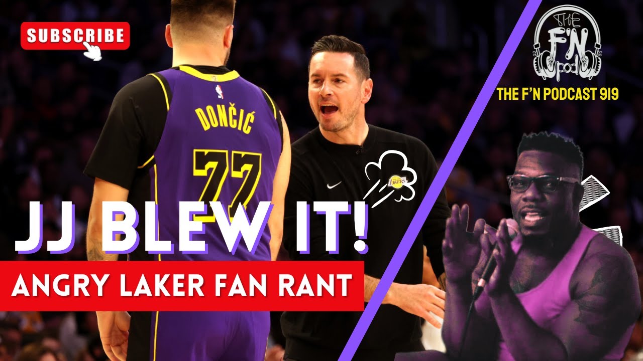 Fire JJ Redick?! Angry Laker Fan Sounds OFF on Coaching, LeBron & Luka ...