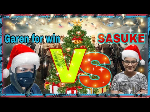 SASUKE | FUN VS WITH GAREN FOR THE WIN