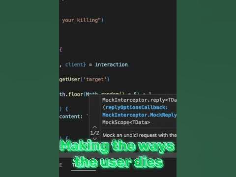 Day 3: Making discord commands everyday #short #shorts #javascript #coding #discordjs - YouTube