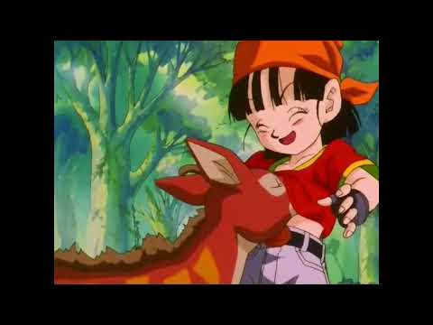 Pequeña Pan le da leche a un venado - Dragon Ball GT / Español Latino