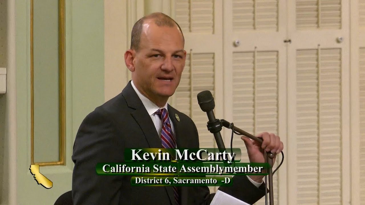 Assemblymember Kevin McCarty Adjourns in Memory in honor of former ...