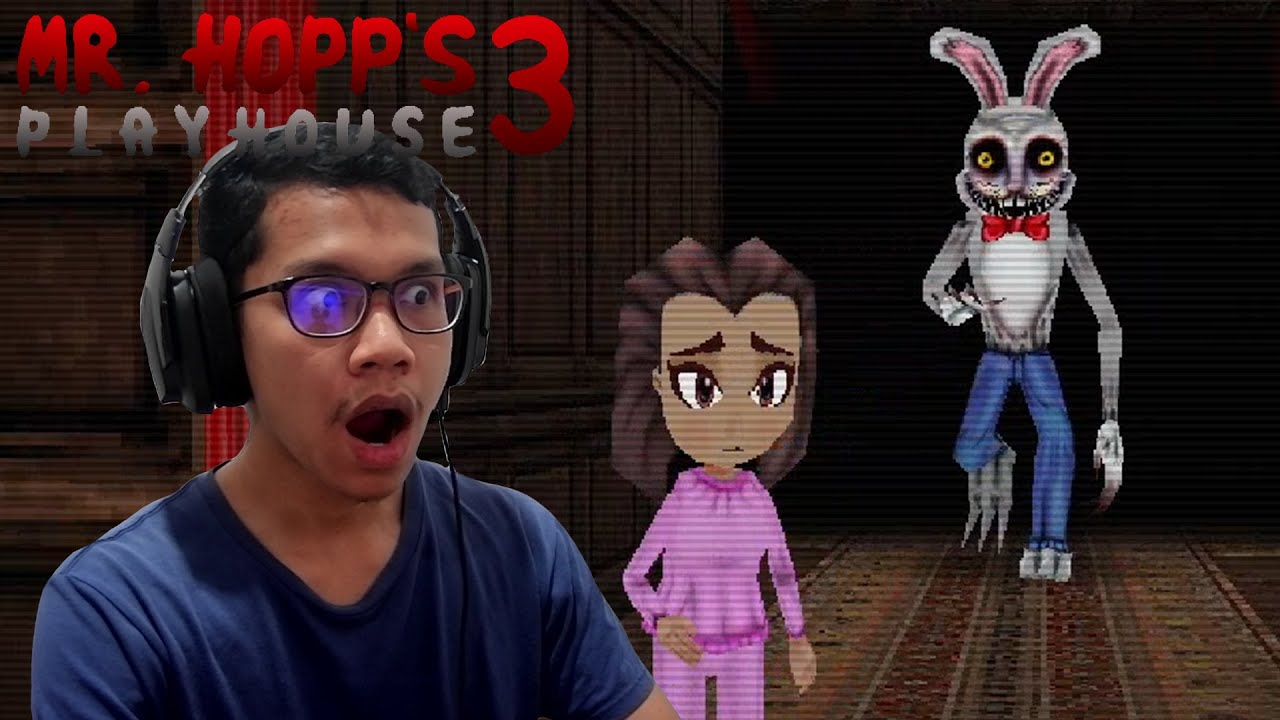 Mr. Hopp Returned and Chasing me in 3D!! | Mr. Hopp's Playhouse 3 Demo ...
