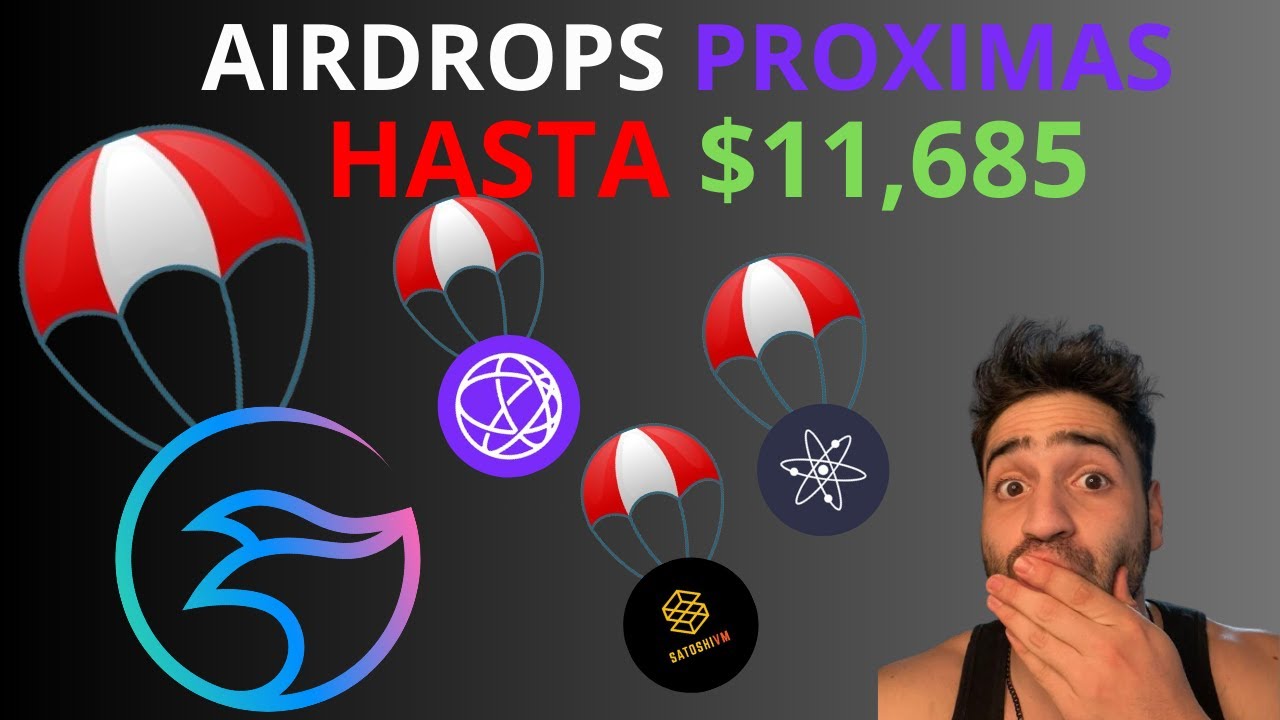 AIRDROPS QUE VAN A PAGAR : MANTA, MILK, ATOM y SATOSHI VM - URGENTE ...