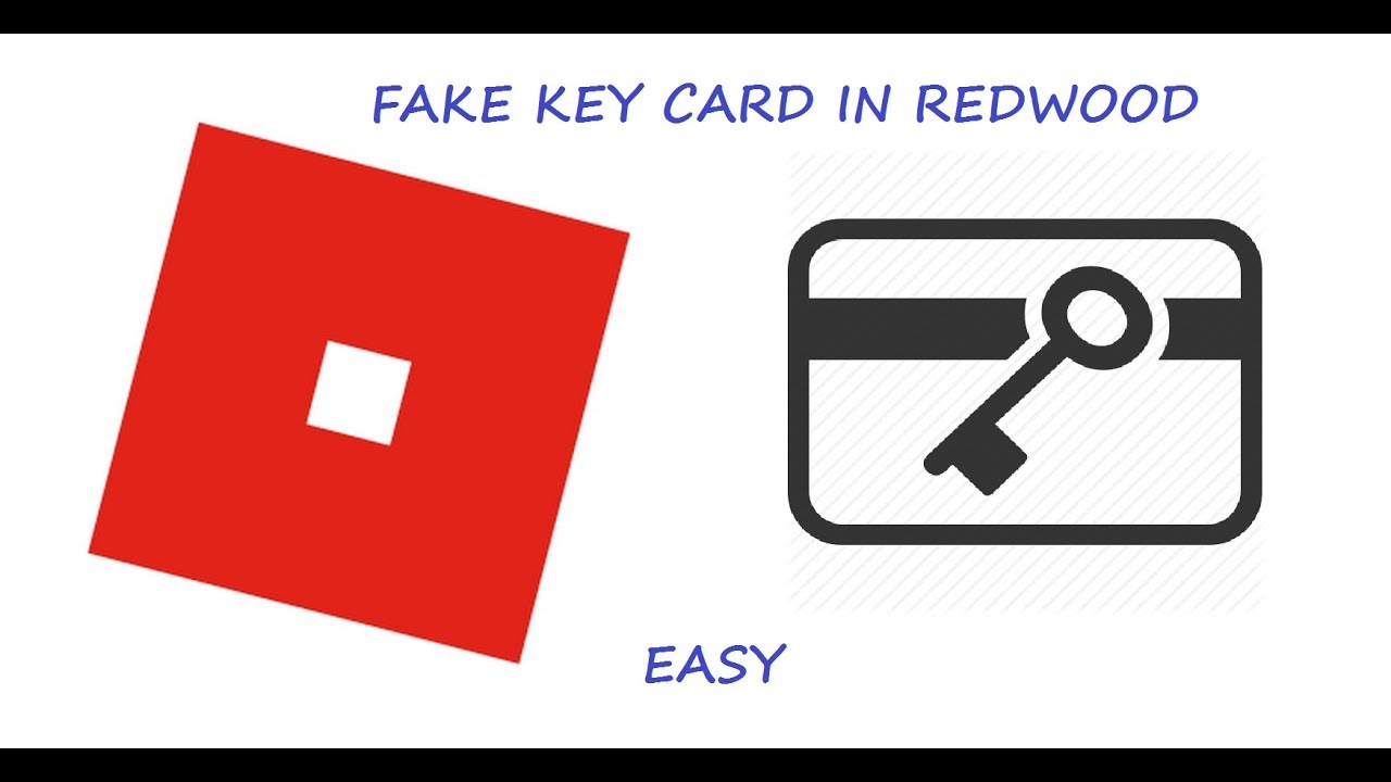 FAKE KEY CARD -Redwood Prision - ROBLOX 0 SWAPERTZ - YouTube