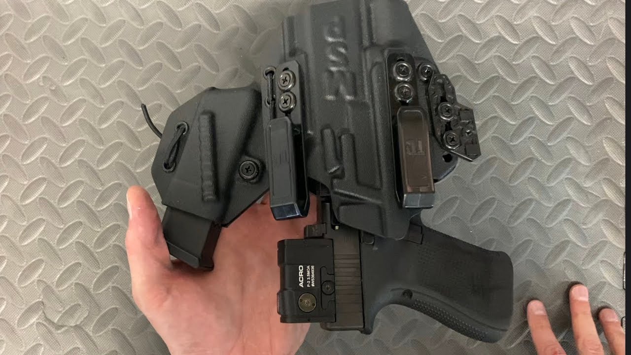 Tier1 MSP Pro FLX CCW Holster, Glock, Radian Afterburner - YouTube
