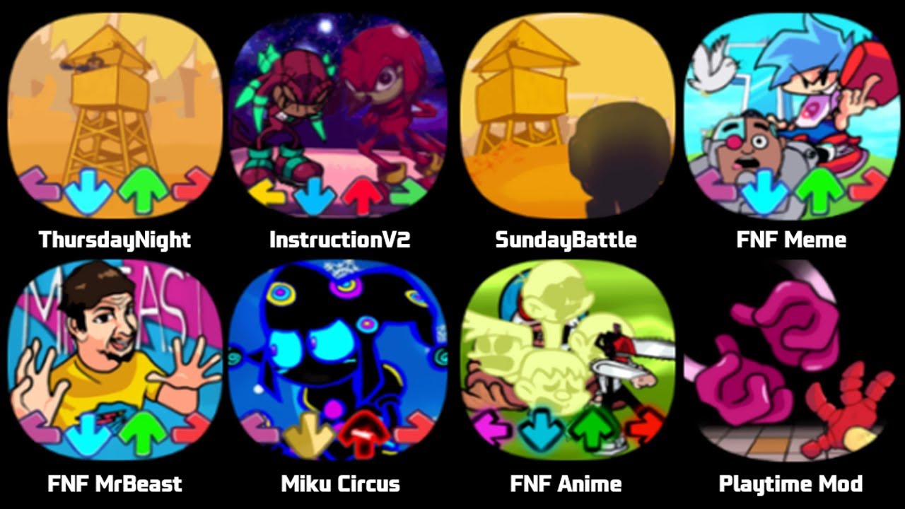 FNF Perfect Combo, FNF Infinite, Thursday Night, Sunday Battle, FNF Spy ...