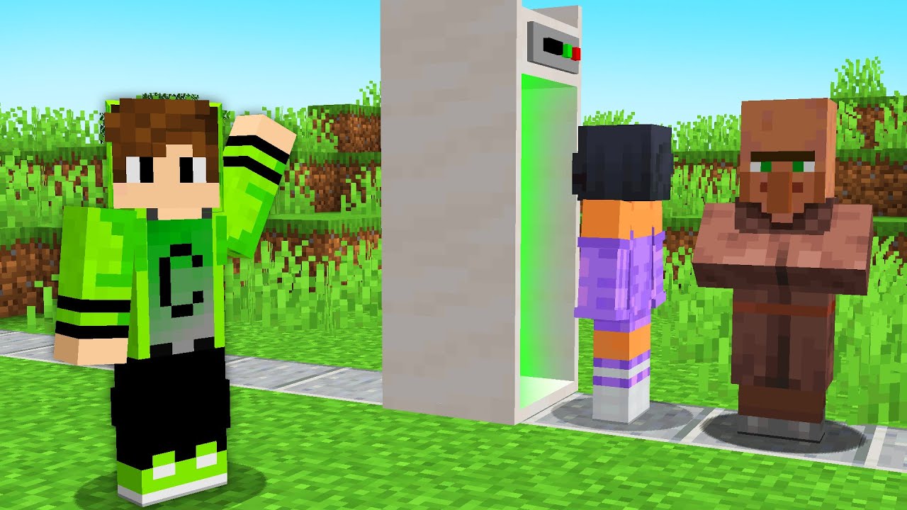 I SCANNED EVERYONE WITH AN X-RAY IN MINECRAFT! - YouTube