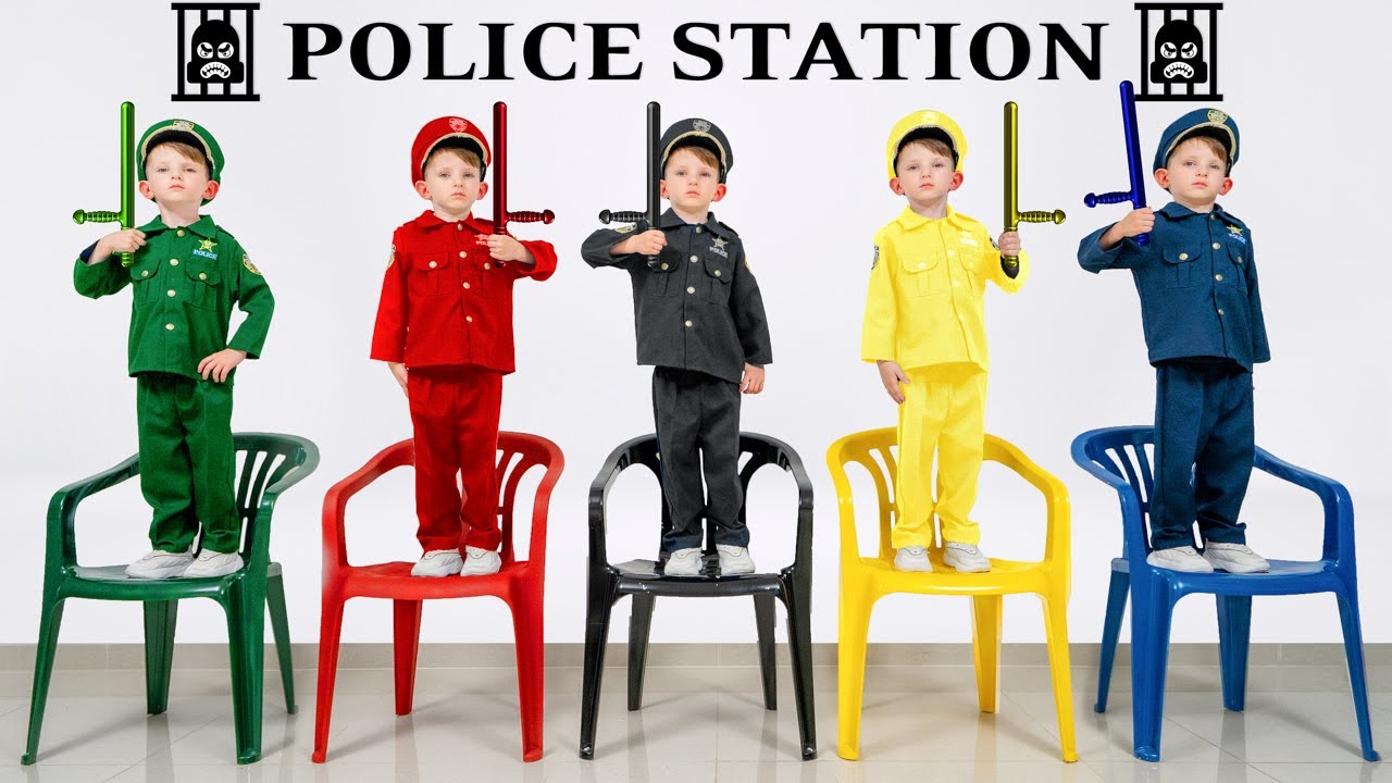 Police Adventures with Alex: Fun Cop Stories for Kids - YouTube