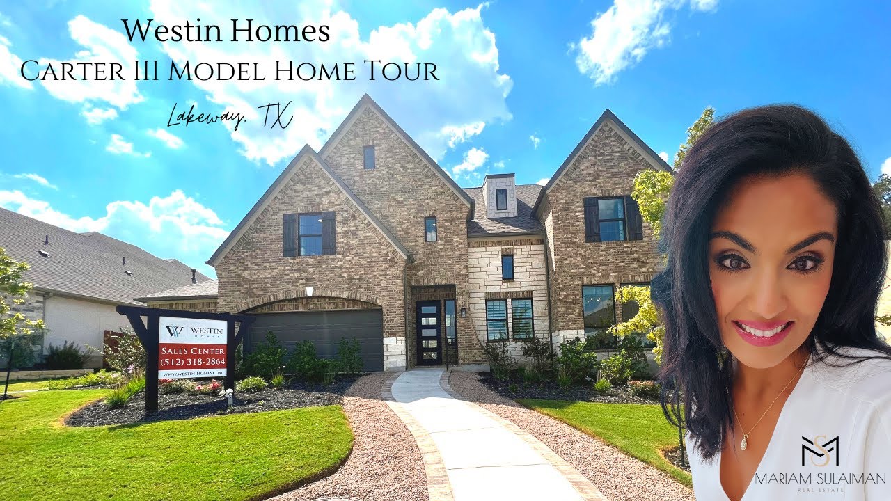 Westin Homes | Carter III Floor Plan | Sweetwater | Lakeway TX | Austin TX - YouTube