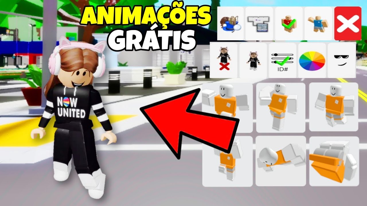 COMO TER AS NOVAS ANIMAÇÕES SECRETAS NO BROOKHAVEN - YouTube