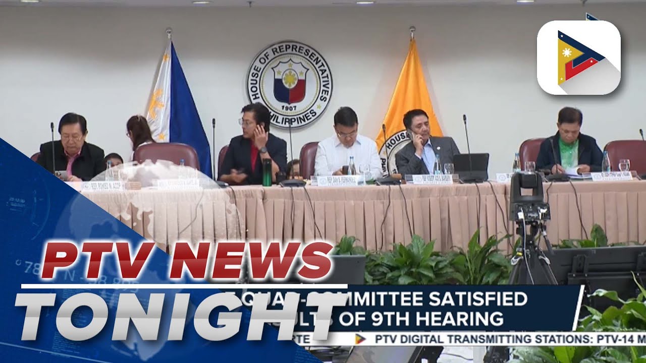 House Quad-Committee satisfied with results of 9th hearing - YouTube