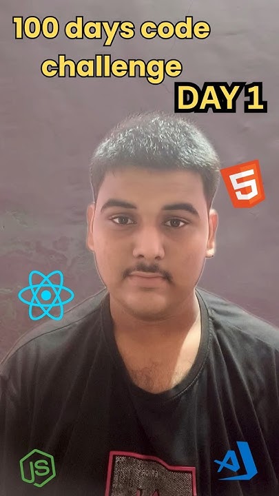 Day 1/100 Days of Code 🚀 #Shorts #webdevelopment #motivation #codeflow #minivlog #codeprep # ...