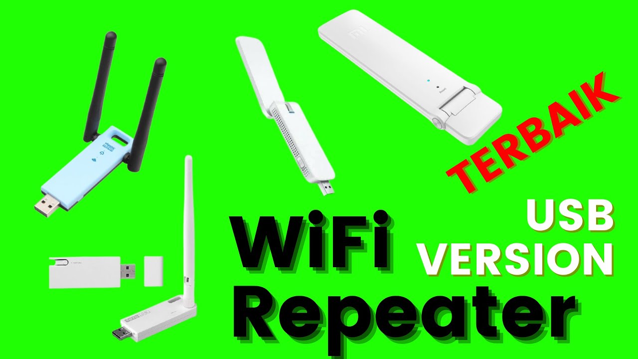 WiFi Repeater Terbaik Penguat Sinyal Versi USB - YouTube